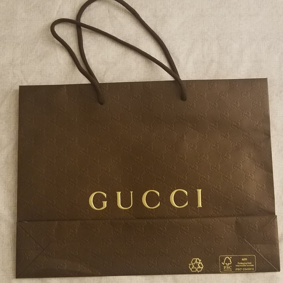 Gucci | Bags | Gucci Gift Wrap Paper Bag | Poshmark
